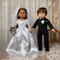 Tuxedo - 5 Piece Tuxedo Set - Clothes Fits 18 Inch Boy Doll - Black ...