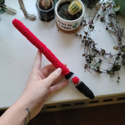 Mini Light Sword Saber Crochet PATTERN ONLY Instant DOWNLOAD Light ...