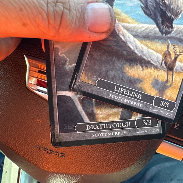 Cat 2/2 Haste Token Art by David Martin Magic the Gathering Givememana ...