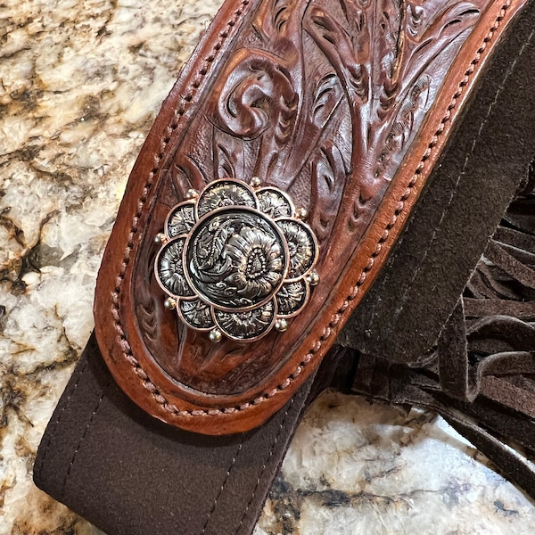 1-1/2" Ransom Rose Screw-back Concho - Etsy