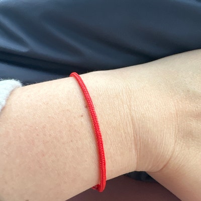 Kabbalah Red String Bracelet Good Luck and Protection Red String ...