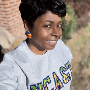 Kente Hampton University Sweatshirt - Etsy