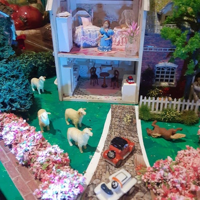 1:48 1/4 Quarter Scale Kitchen Unit W/ Shelves Sink - Etsy