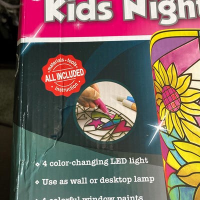 DIY Space Lamp Kit for Kids Creative Arts and Crafts for Boys and Girls ...