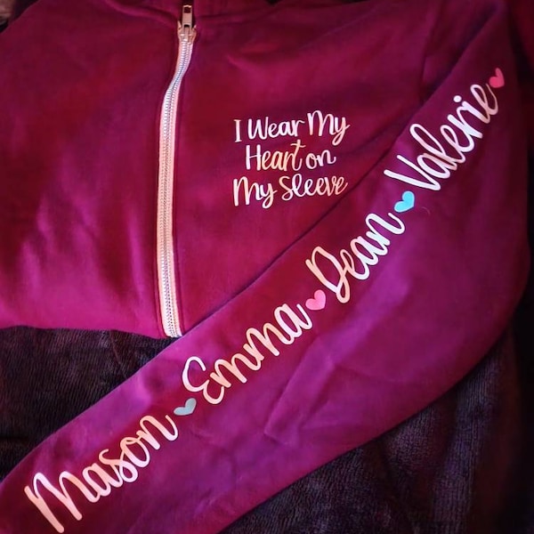 Grandma Zip up Sweatshirts, Grandma Darlin Sweater, Zipper Sweater ...