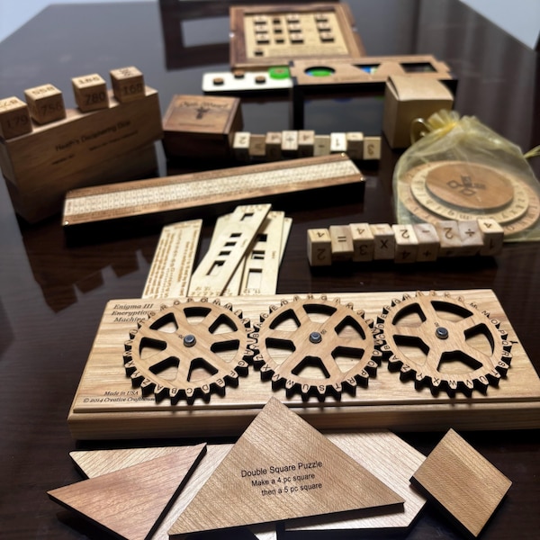 Shut the Box Game, Wooden Game With Lid, Close the Box Game ...