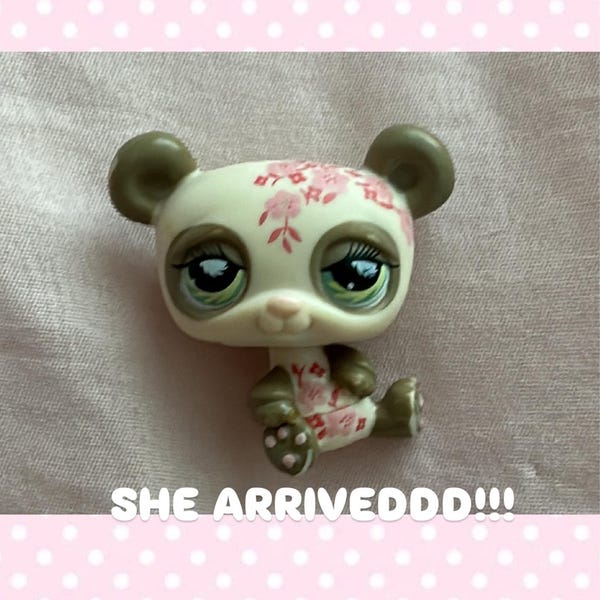 Littlest Pet Shop Dog LPS Blind Bag Pink Husky #1793 Glitter #2297 Blue ...