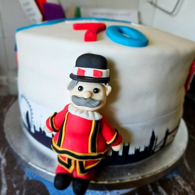 10pcs Blue Butterfly Cake Topper Set With Wire Sticks and Glue Dots ...