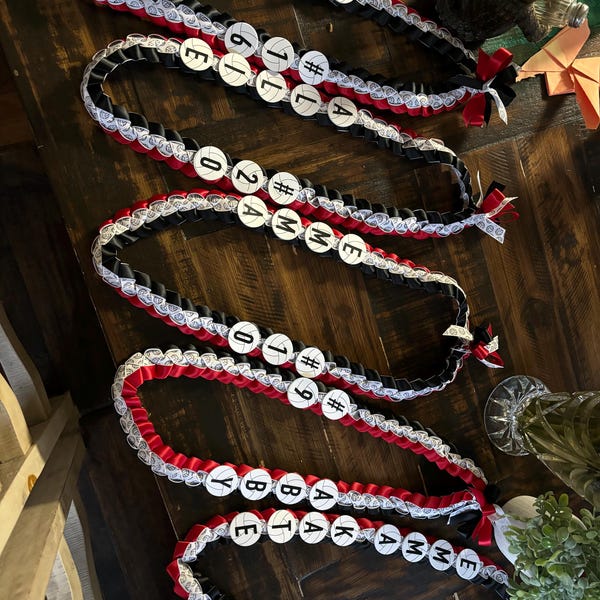 Softball Leis senior Night, Graduation - Etsy