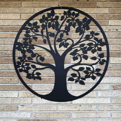 Tree of Life Metal Sign Wedding Gift Housewarming Gift - Etsy