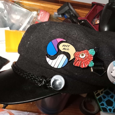 Customizable Pride 3-pin Set UPDATED LGBT Gay Bi Lesbian Trans Ace ...