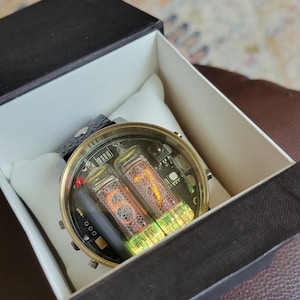 Nixie Tube Watch Wrist RFT Z5900 and NEC LD-955A Unique Model - Etsy