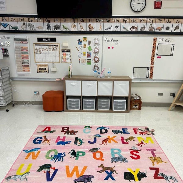 Cute Alphabet Posters | Calming Modern Classroom Decor | Animal ...