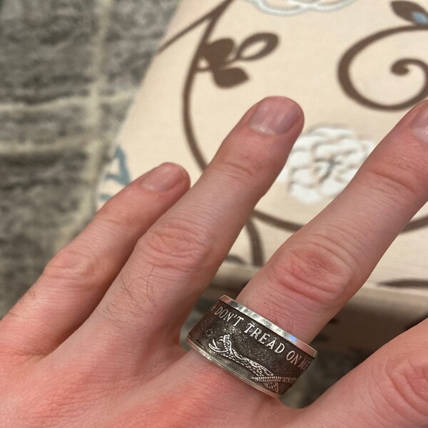 Sacagawea Dollar Coin Ring - Etsy