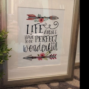 Boho Printable Quote Inspirational Rustic Wall Art Tribal - Etsy