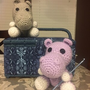 PATTERN: Hailey the Hippo Crochet hippo pattern amigurumi | Etsy