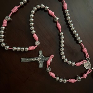 Indestructible Rosary Heavy-duty Gunmetal Beads and 2.5 Benedict ...