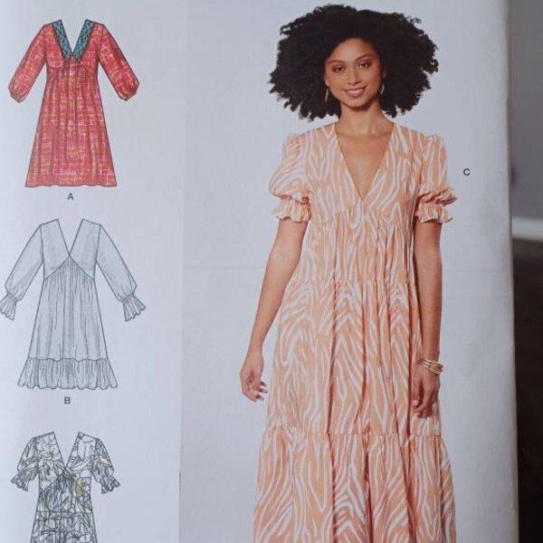 Uncut Simplicity Sewing Pattern 10497 9110 Misses Pull on Skirts and ...