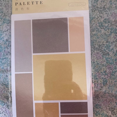 4 Sheets Color Palette Stickers Set in 4 Different Colours Planner ...
