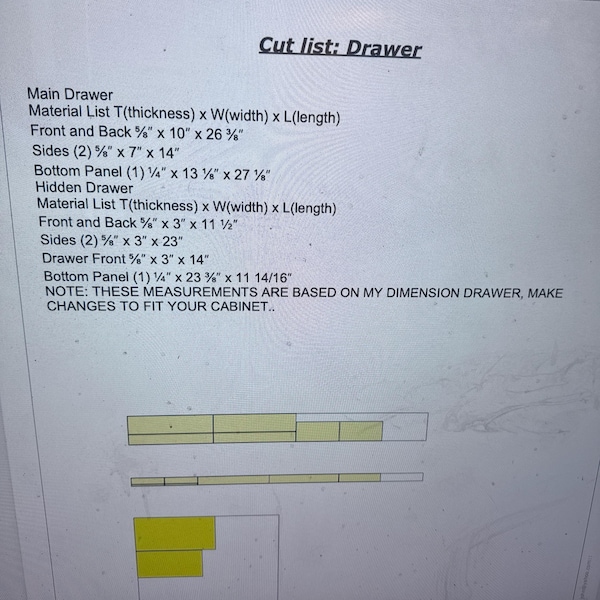 Custom Wooden Hidden Drawer Plan for Closets, Shelves, Cabinets ...