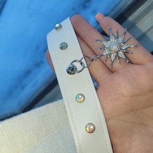 Soft Pleather Cow Chokers With Bell Custom Printed MULTI - Etsy