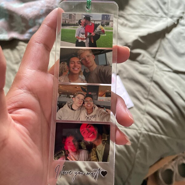 Bookmark for Him, Personalized Photo Bookmark, Fathers Day Gifts for ...