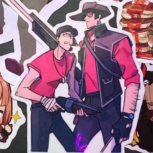Team Fortress 2 TF2 Stickers - Etsy