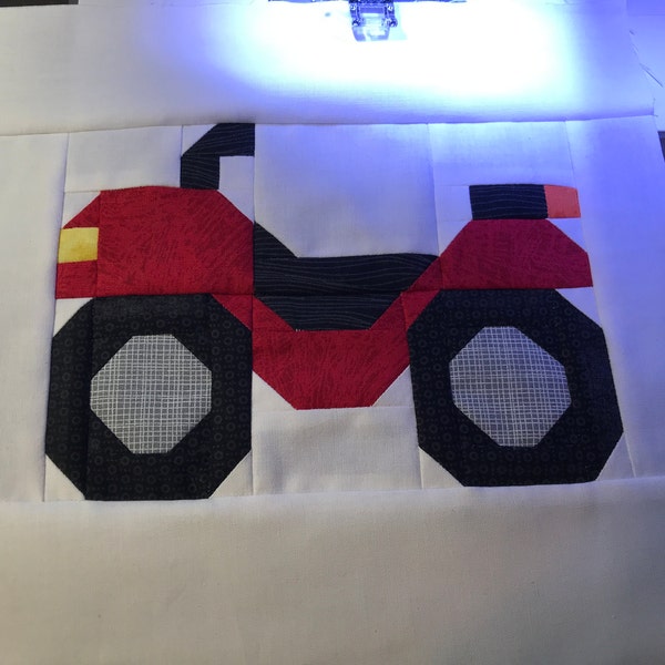 PDF Quilt Block Pattern – Quad – Vehicle Quilt - Etsy