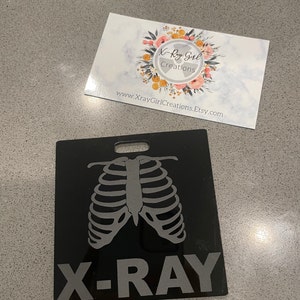 Solid Color X-ray Marker Set White Border Xray Markers - Etsy