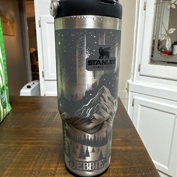 Stanley Engraved Engraved 30oz Tumbler Stanley Iceflow Flip Straw ...