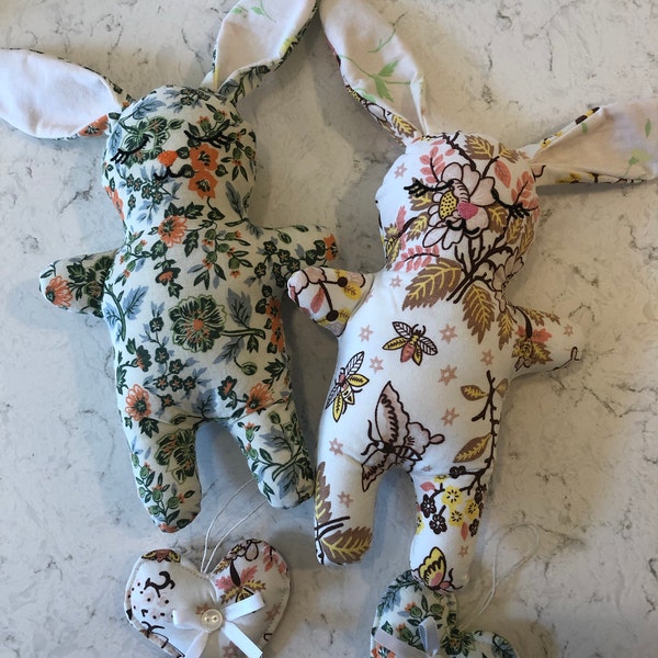 Keepsake Bunny, Memory Bunny, Personalized Easter Bunny, Memorial Bunny, Stuffed Bunny Made From ...