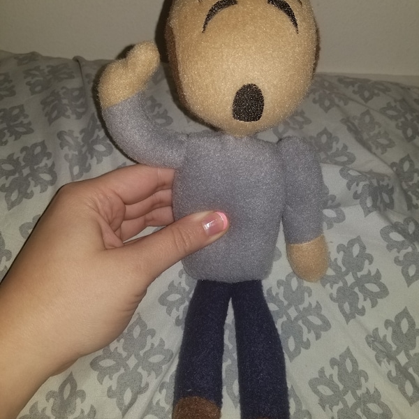 Baldi Plush, Handmade Fleece Principal, 12 Inch (unofficial) - Etsy