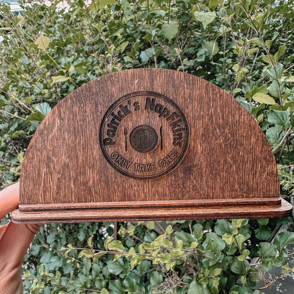 Rustic Wood Condiment Caddy With Logo, Salt Pepper Sugar Condiment ...