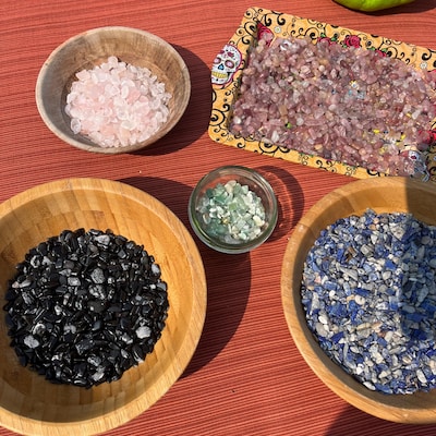 CANCER Crystal Set, 5x Crystals Set for CANCER bloodstone, Red Jasper ...