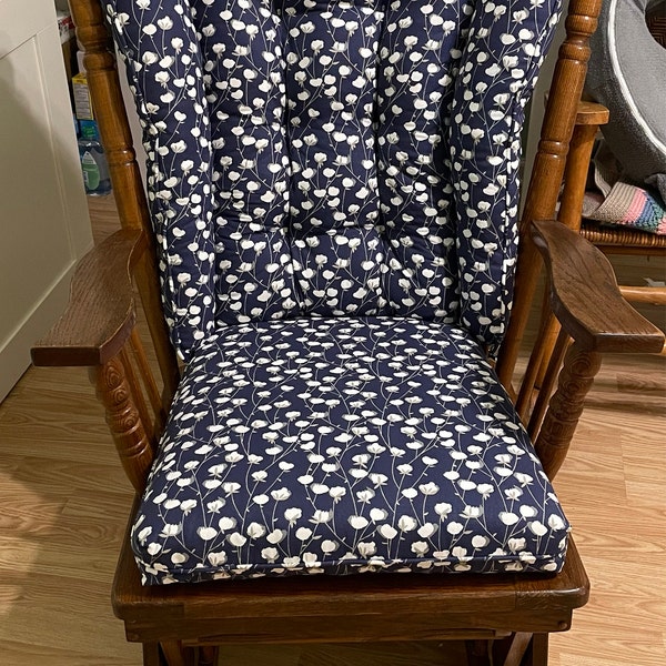Wingback Rocker Replacement Cushions / 4 Post Rocker Cushions ...