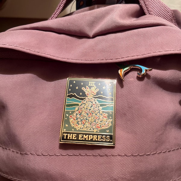 Midsommar May Queen Tarot Hard Enamel Pin! | the Empress Tarot Pin - Etsy