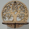 Tree of Life Shelf SVG Moon Pendulum Shelf SVG Wall Crystal Shelf Laser ...
