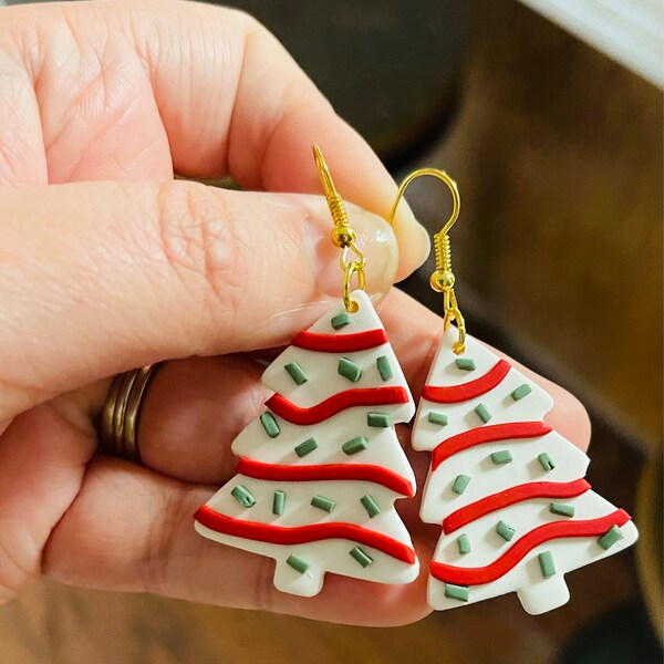 Breast Cancer Awareness Ribbon Earrings, Clay Cancer Ribbon Earrings ...