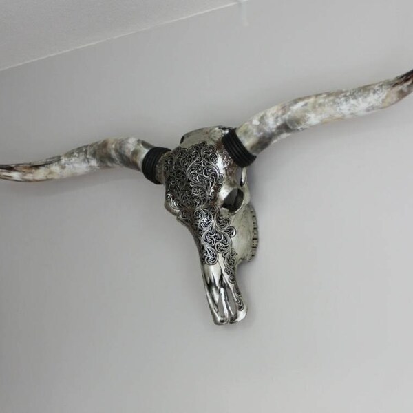Ram Skull With Jaw Wall Mount, Real Ram Skull Wall Decor, Metal Ram ...