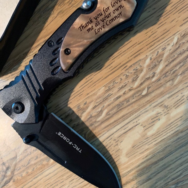 Stepfather of the Bride Knife Gift From Groom - Step Father Wedding ...