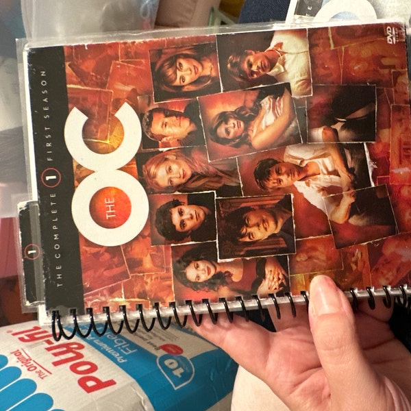 Power Rangers Dino Thunder White Thunder Volume 3 TV Show Movie DVD Upcycled Spiral Bound ...