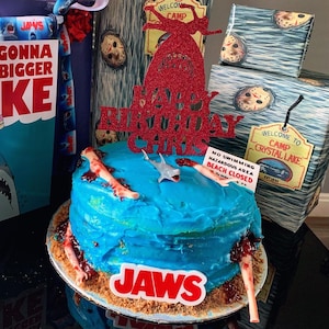 Scream Inspired Ghostface Happy Birthday Cake Topper - Etsy