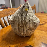 Poppy the Chicken Knitting Pattern ORIGINAL, Knit Chicken Pattern ...