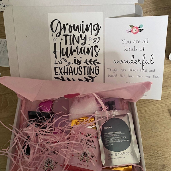 Girls Treat Box Little Girls Birthday Box Pamper Box Party Favours ...