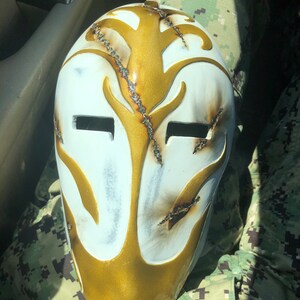 Temple Guard Mask a Battle Damaged. Jedi Temple Helmet. Jedi - Etsy