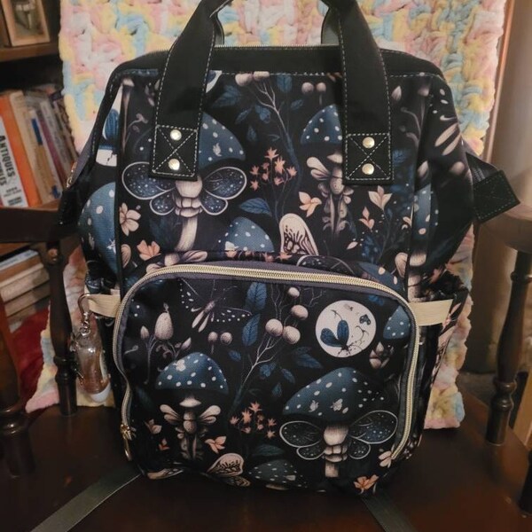 Baby Bat Diaper Nappy Bag Pastel Goth Baby Bag Goth Backpack Goth Purse ...
