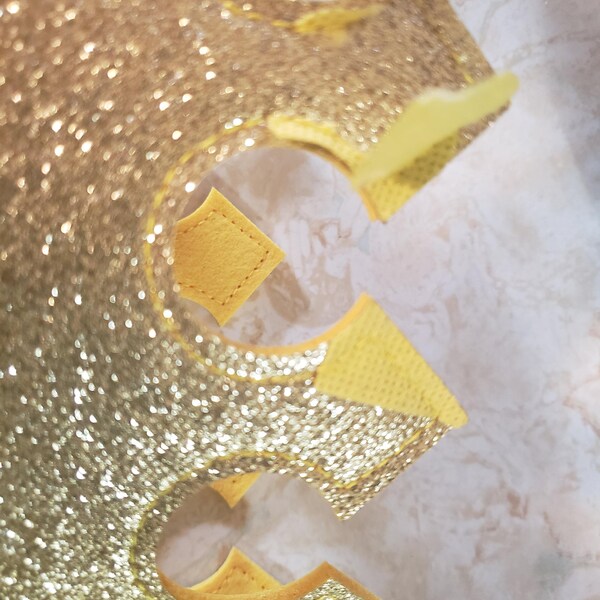 Personalized King Crown/ Knight Crown/prince Crown/ Felt Crown - Etsy