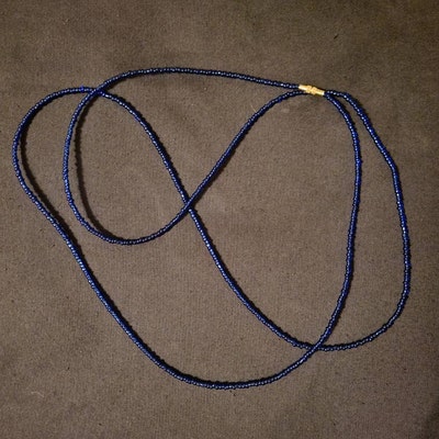 Royal Blue Waist Beads African Waist Beads Waist Shaper Weighloss ...