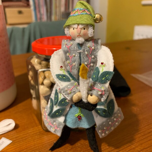 Scrooge and Marley Completed Heads Mmmcrafts Ebenezer Christmas ...