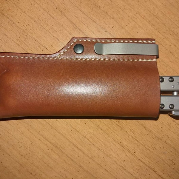 PICK YOUR COLOR Leather Bali Burrito/balisong Sheath *please Read ...